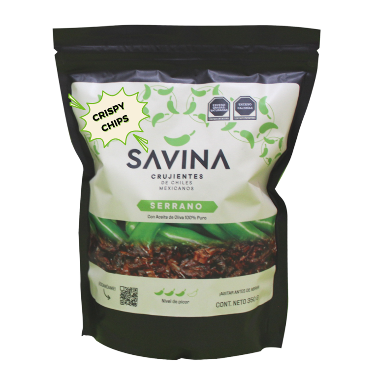 CRISPY CHIPS Serrano 200g – SAVINA